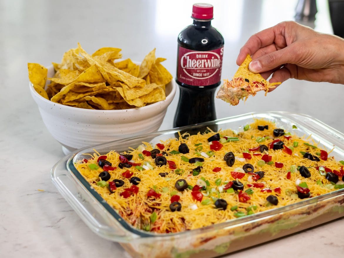 Cheerwine Salsa Fiesta Dip - NC Eat & Play
