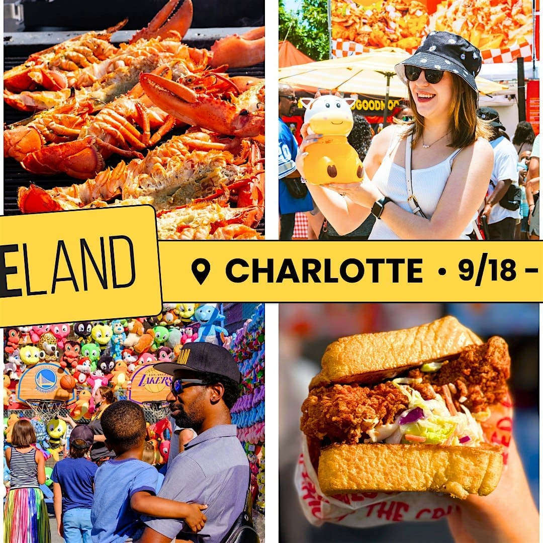 FoodieLand Food Festival - Charlotte | September 18-20, 2026 - NC Eat ...